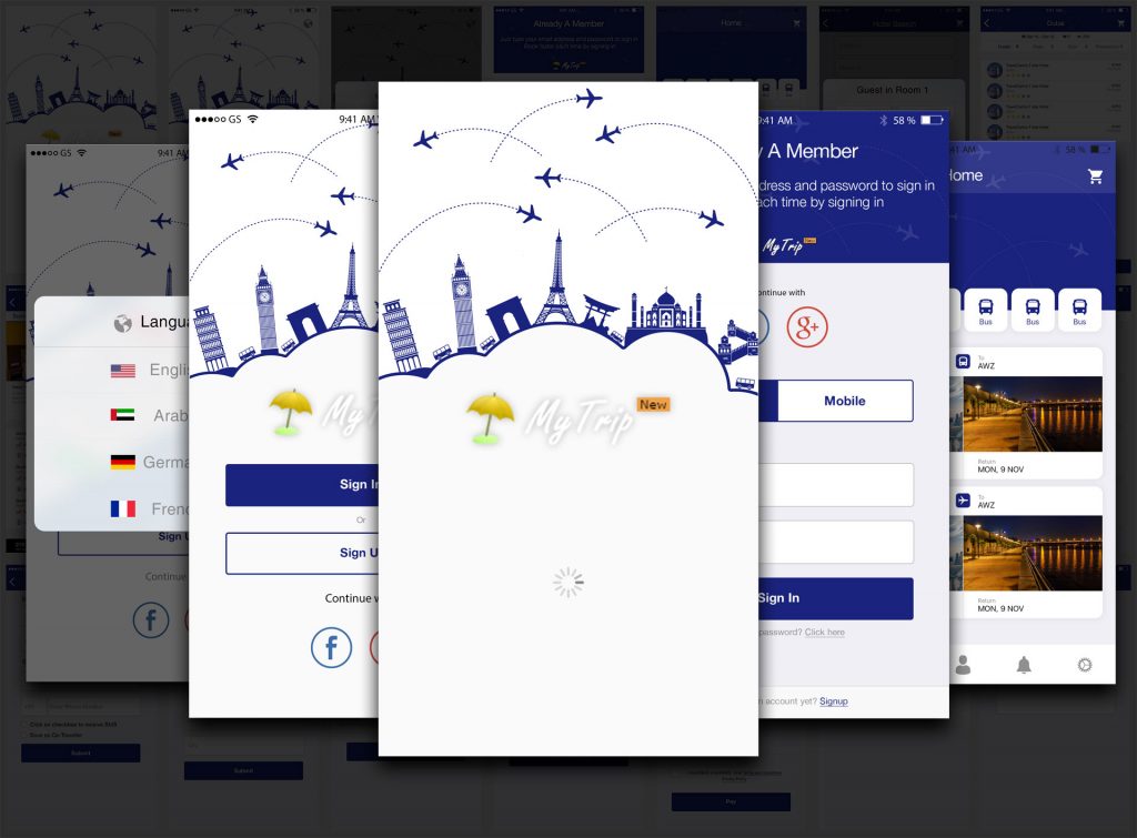 Booking app - MSP Concepts